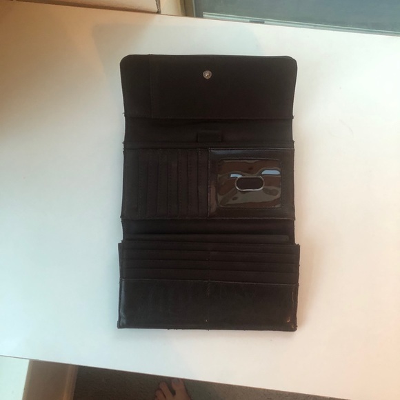 Nine & Co. | Bags | Snazzy Functional Brown Nine West Wallet | Poshmark